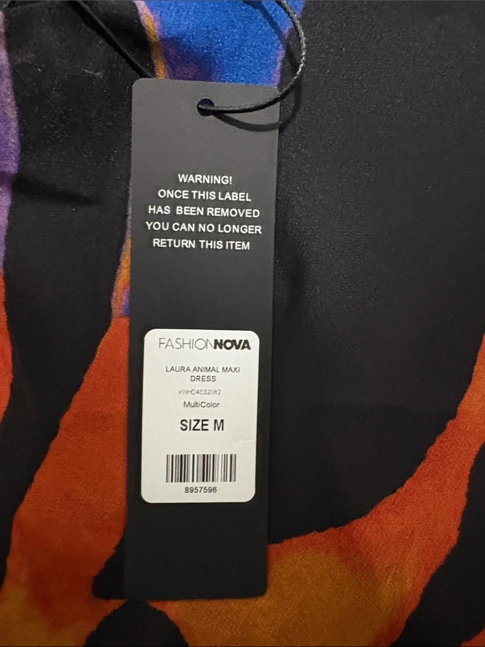 Fashion Nova | Dresses | Fashion Nova Laura Animal Maxi Dress M | Poshmark